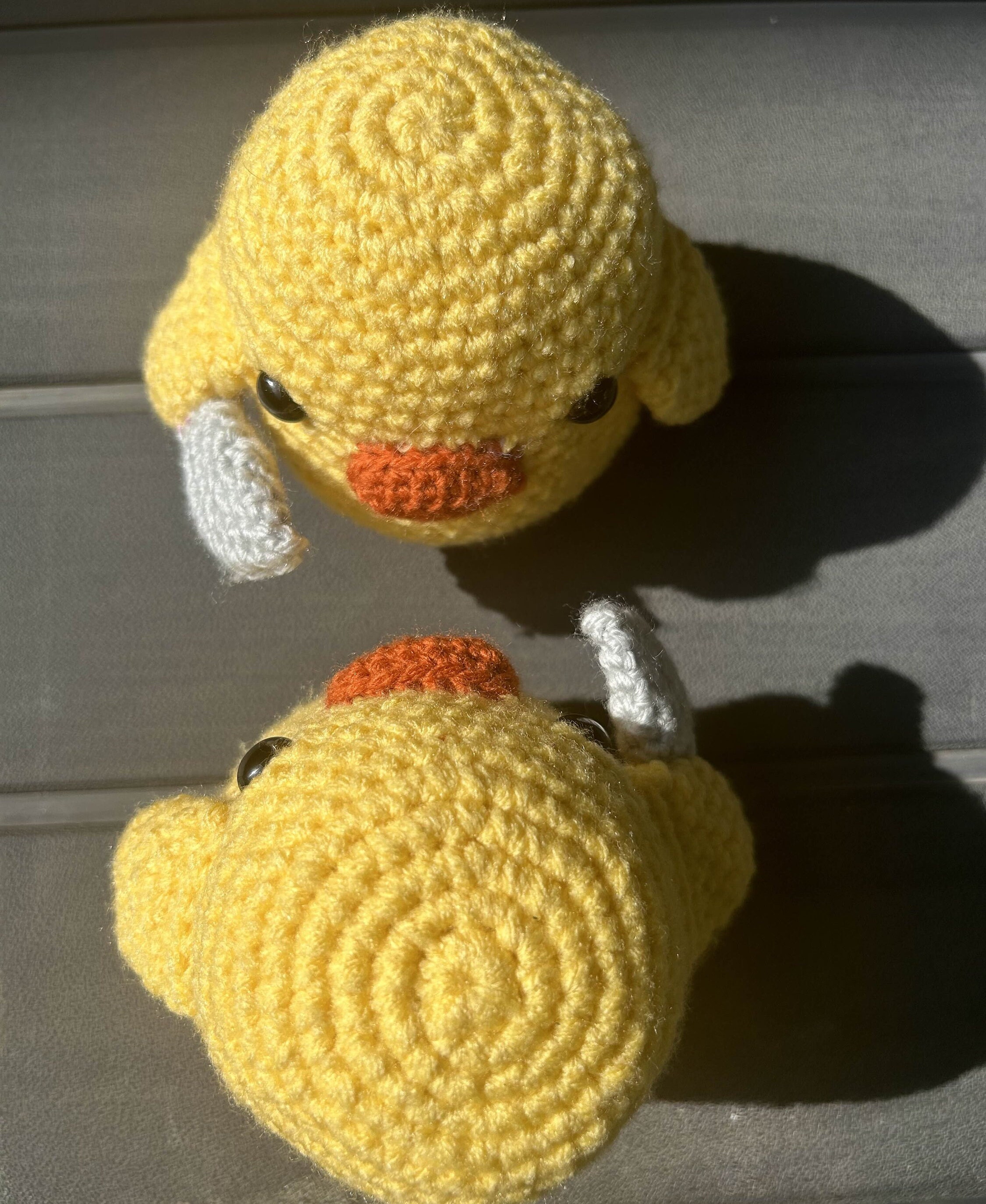 Stabby Duck Handmade Crochet Amigurumi Plushie - Etsy