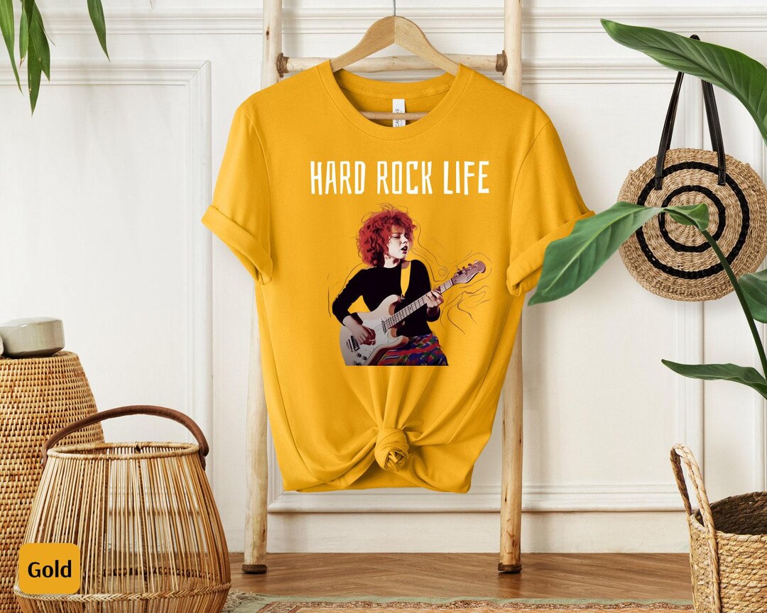 Hard Rock Life Shirt New Rock and Roll Shirt Rocker Shirt Funny Rock ...