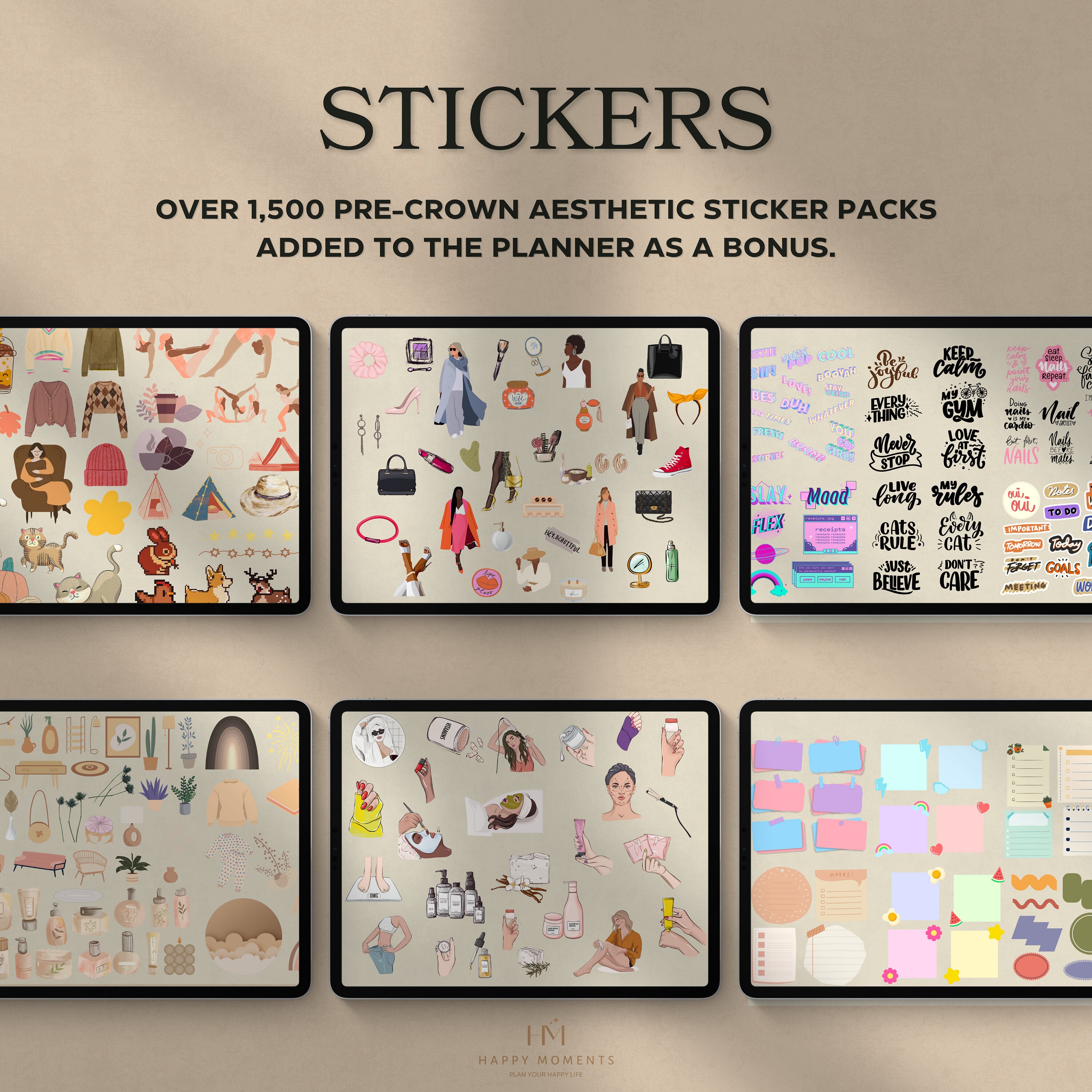 That Girl Planner, Undated Digital Planner, iPad Planner, Goodnotes ...