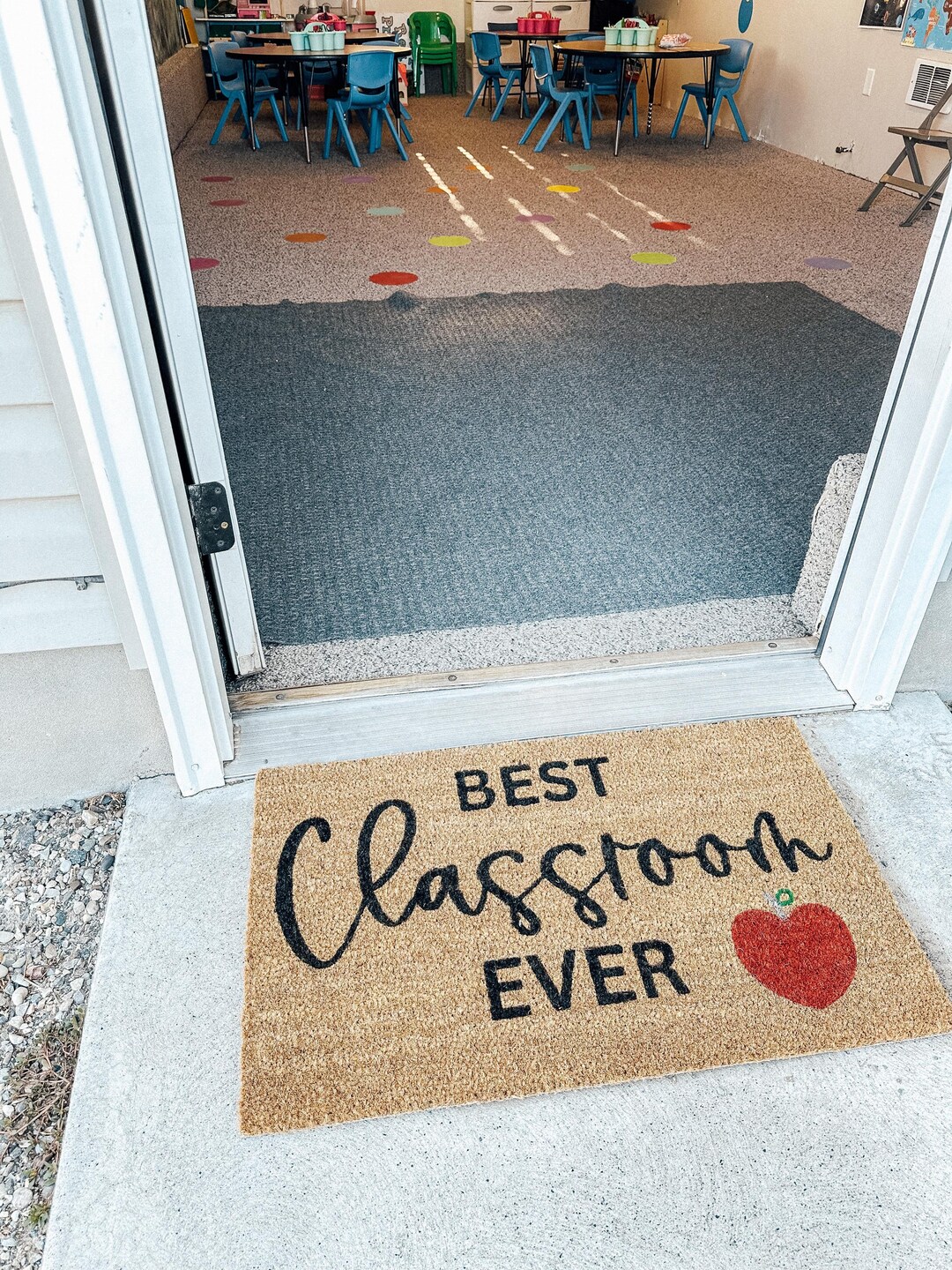 Best Classroom Ever Doormat Teacher Gift Preschool Teacher Gift ...