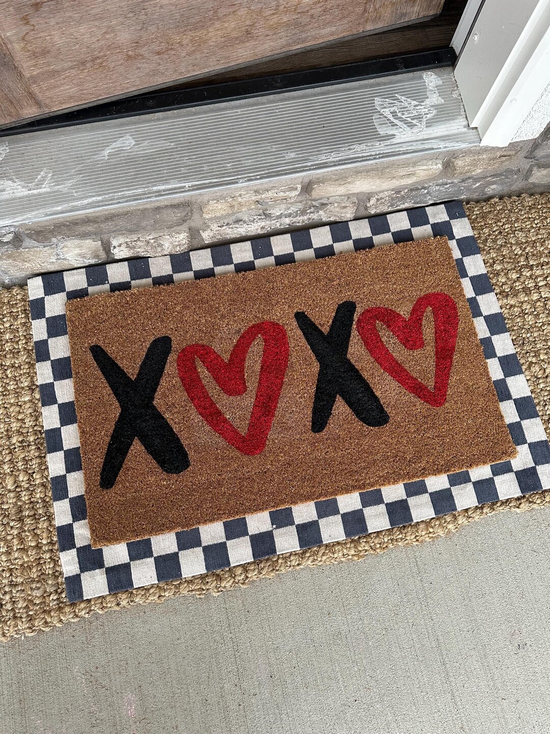 Valentines Day Decor Valentines Day Door Mat valentines Rug - Etsy