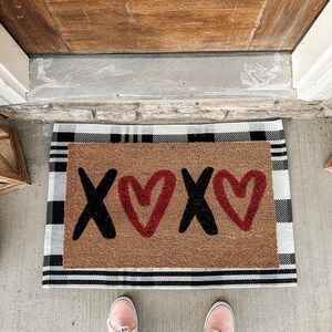 Valentines Day Decor | Valentines Day Door Mat |valentines Rug - Etsy