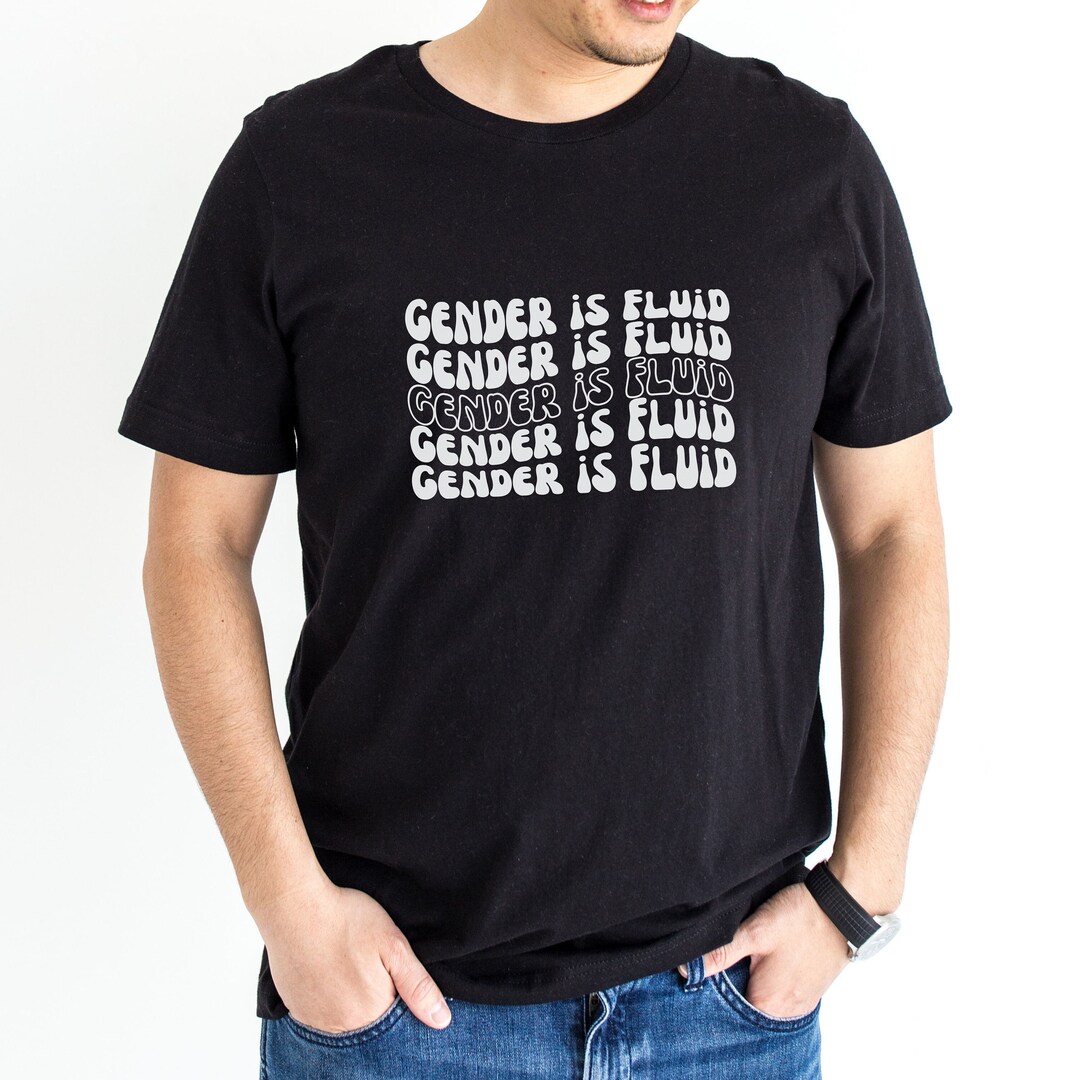 Gender Fluid Shirt, LGBTQ Tshirt, Pride Month Gift, Gay Pride, Non ...
