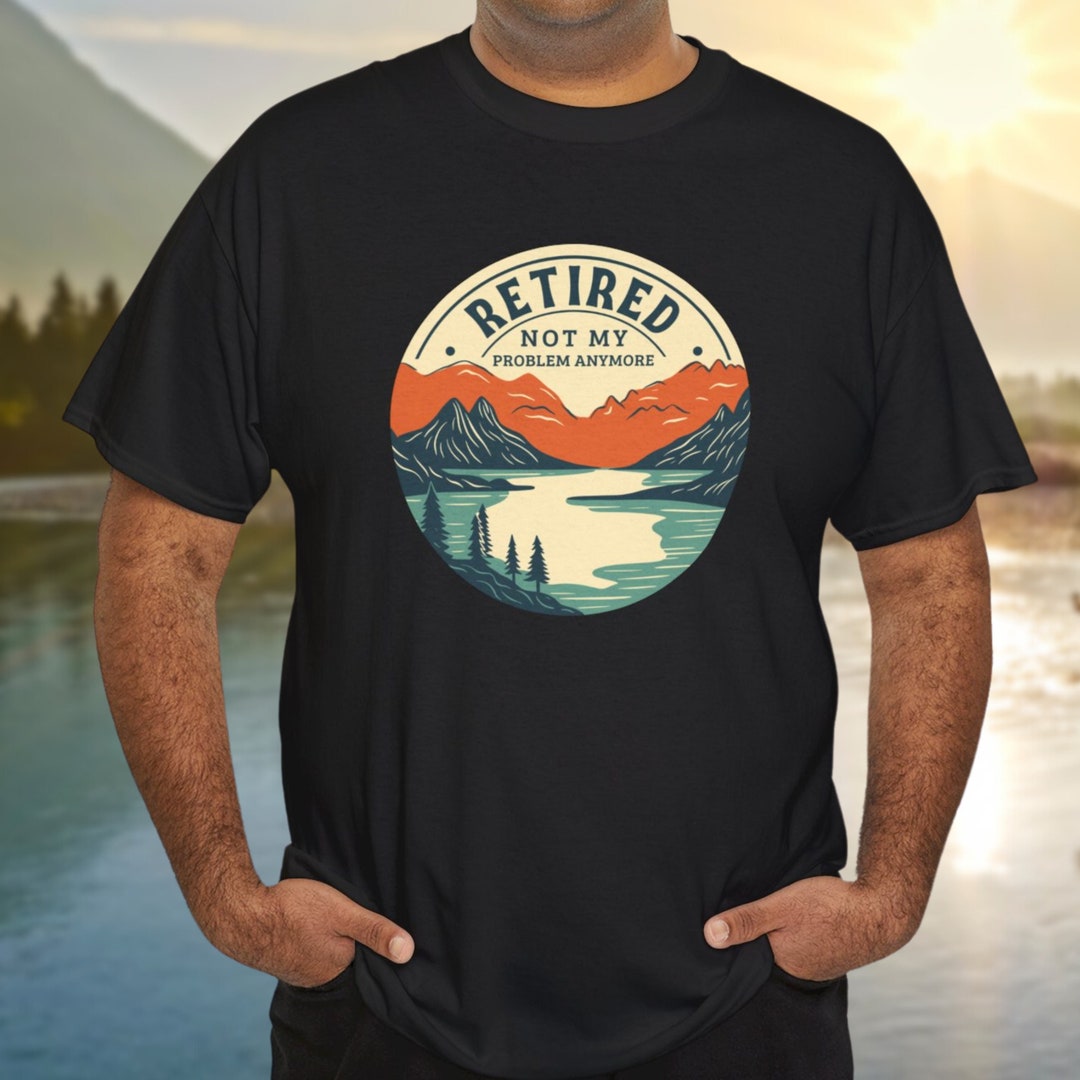 Retirement Shirt, Funny Retired TShirt, Grandpa Tee, Father's Day Gift ...