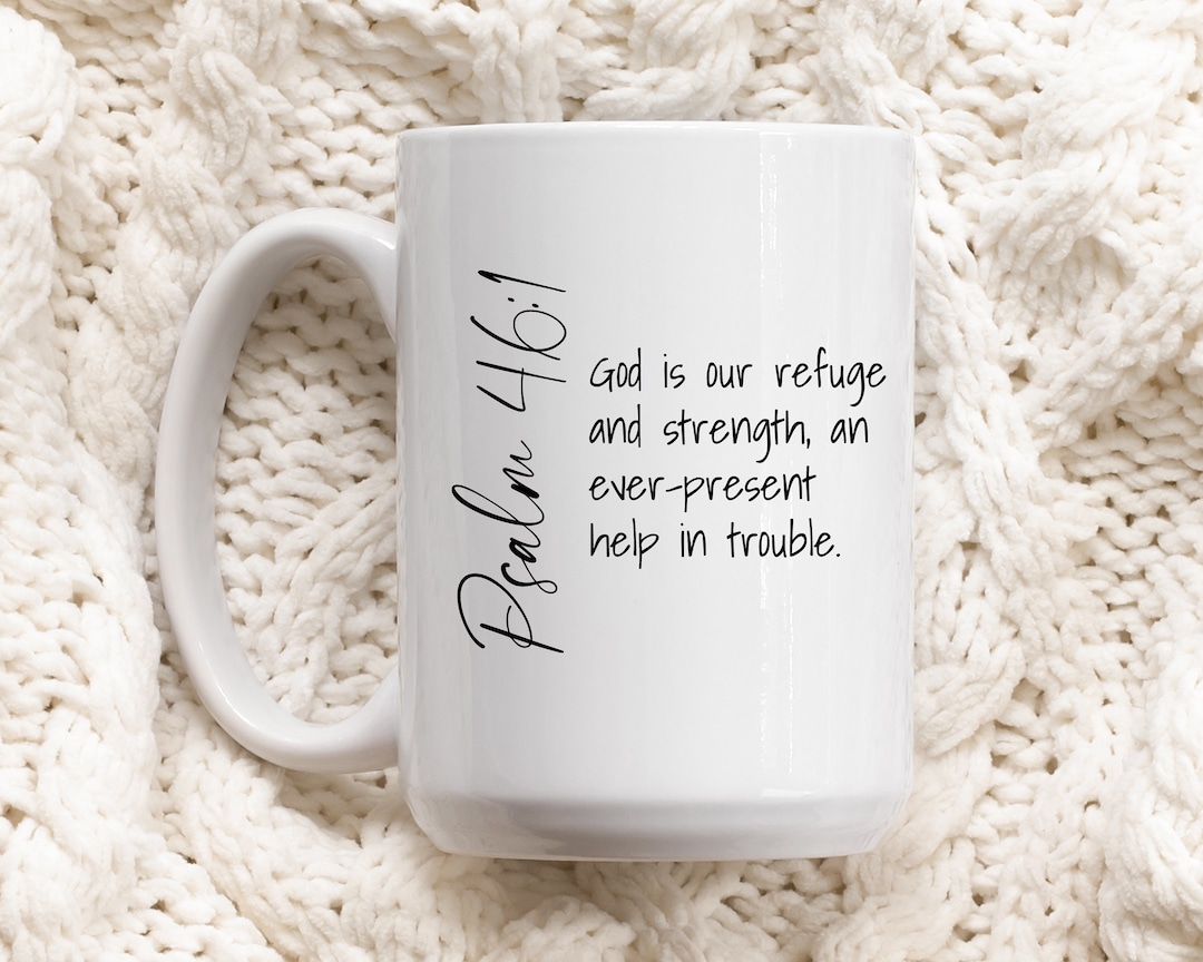 Psalm Mug Bible Christian Scripture Coffee Mug Bible Verse Gift ...