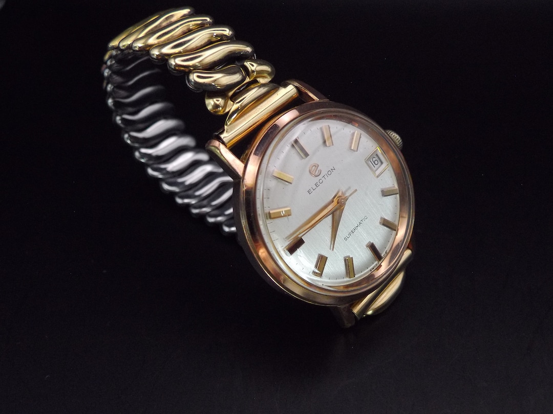 Vintage Rare Wrist Watch Election Supermatic Made in Swiss , Like New ...