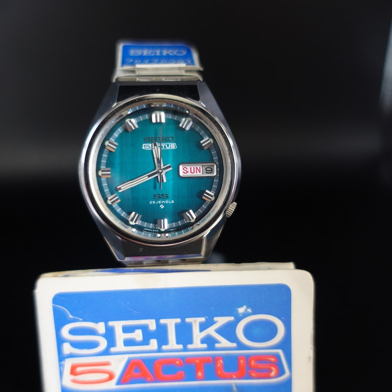 Vintage Rare Automatic Watch Seiko 5 Actus , Made in Japan , Oldstock ...