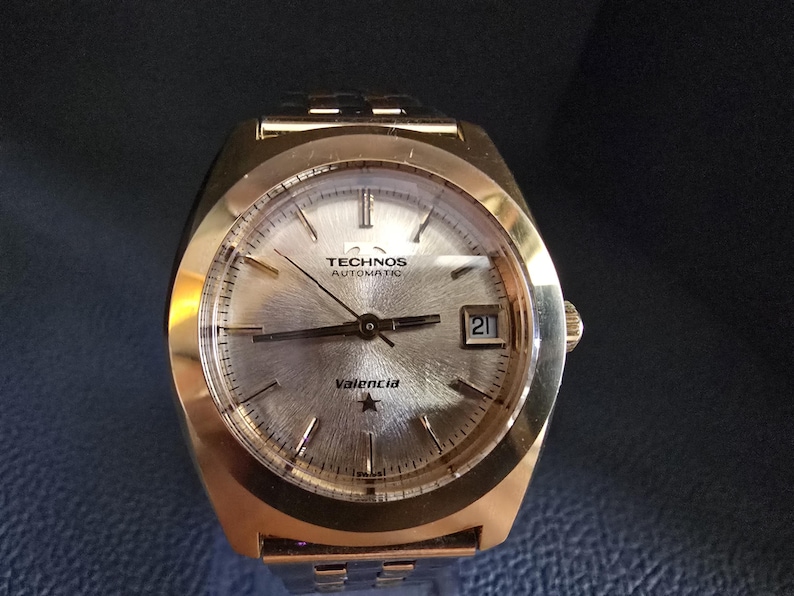 Automatic Wristwatch Technos Model Valencia, Made in Switzerland ...