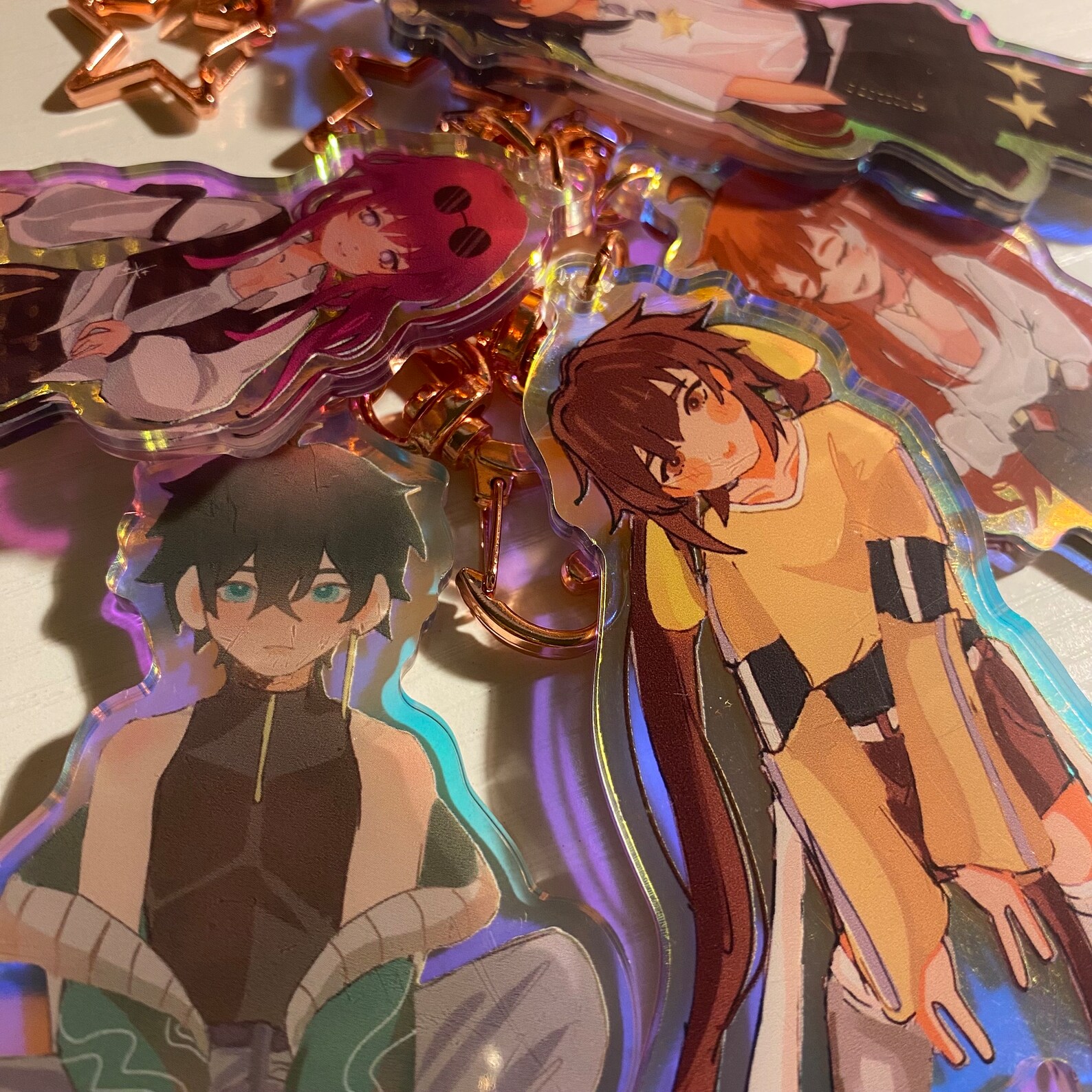 Honkai Star Rail HSR Keychains Full Body || 4” Acrylic Keychains || Dan ...