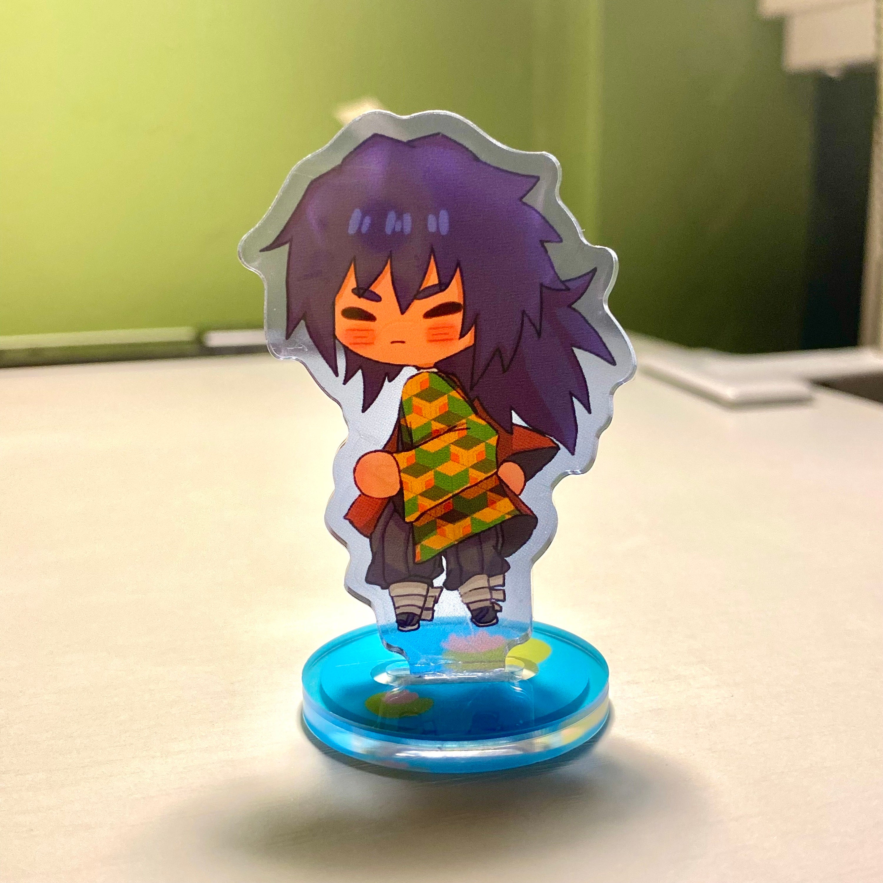 KNY Chibi Standees 2.5 Anime Standees Love Breathing, Flame Breathing ...