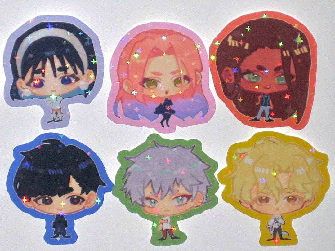 ALIEN STAGE STICKERS || 2” || Sparkly Laminate || Mizi Sua Ivan Till ...