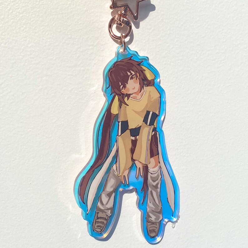 Honkai Star Rail HSR Keychains Full Body 4 Acrylic Keychains Dan Heng ...