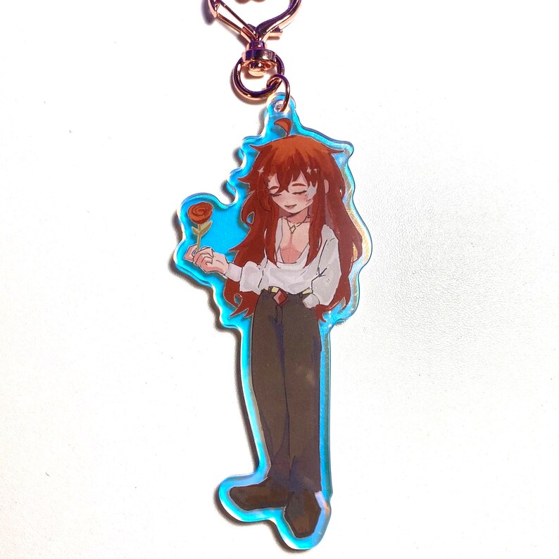 Honkai Star Rail HSR Keychains Full Body 4 Acrylic Keychains Dan Heng ...