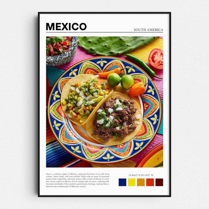 Taco Poster - Etsy
