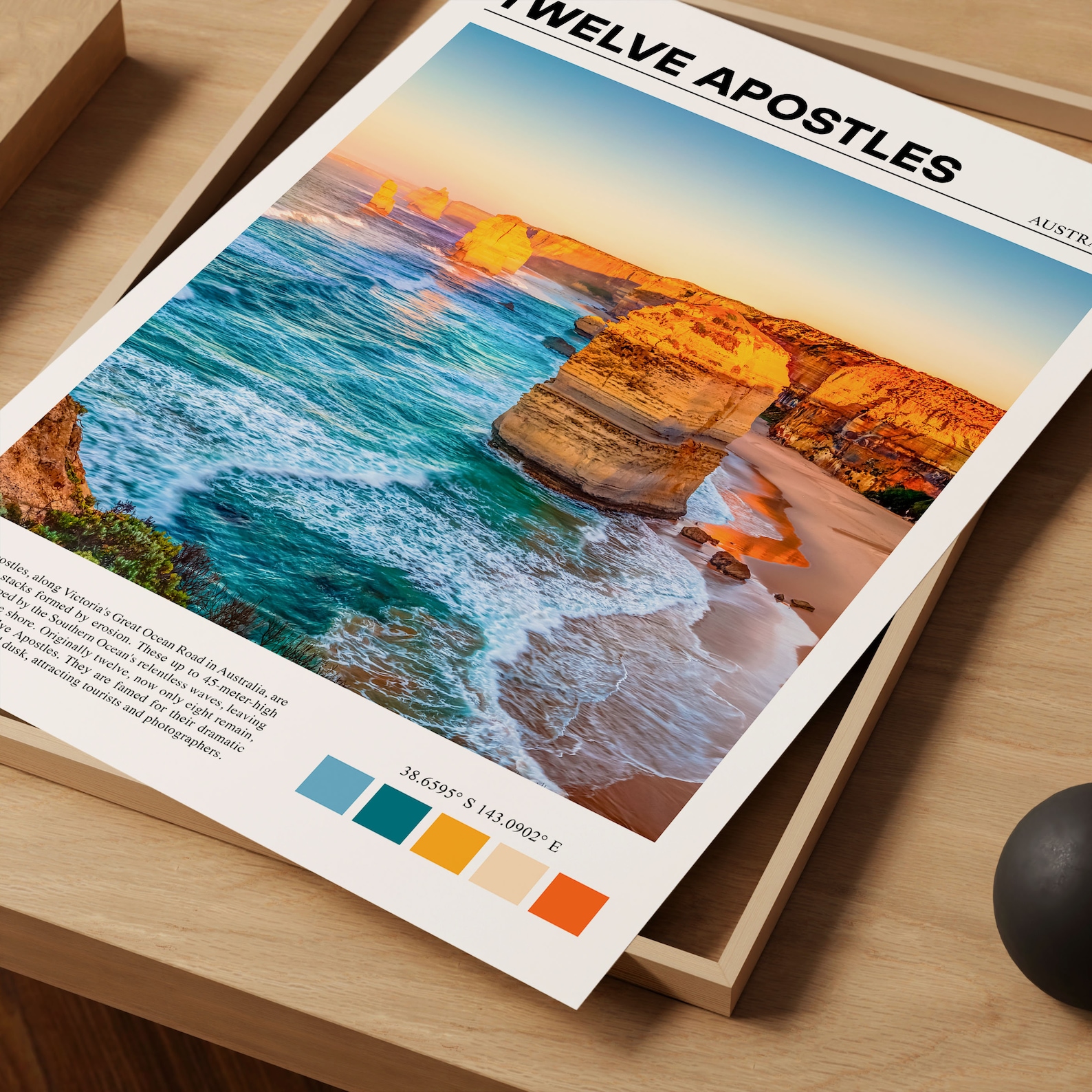 The Twelve Apostles Print, the 12 Apostles Poster, the Twelve Apostles ...