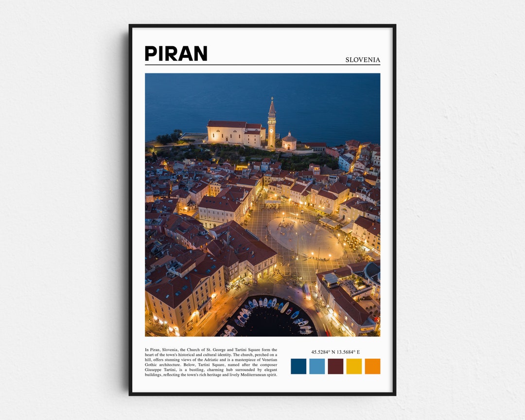 Piran Print, Piran Wall Art, Piran Poster, Piran Photo, Piran Poster ...