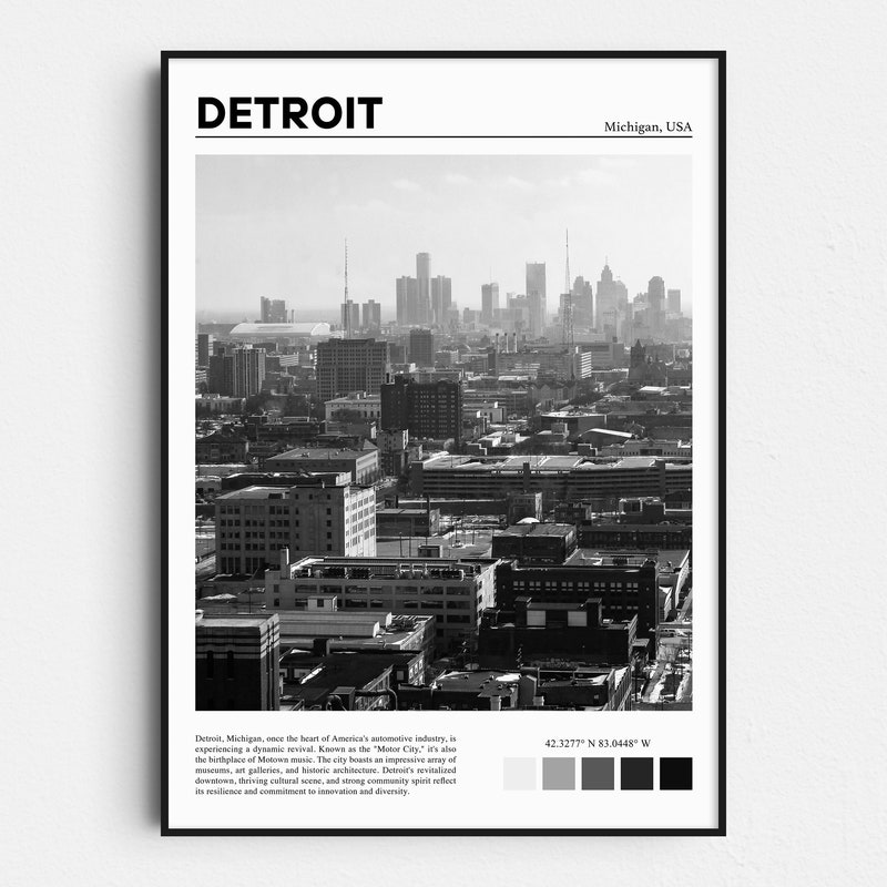 Detroit Art - Etsy