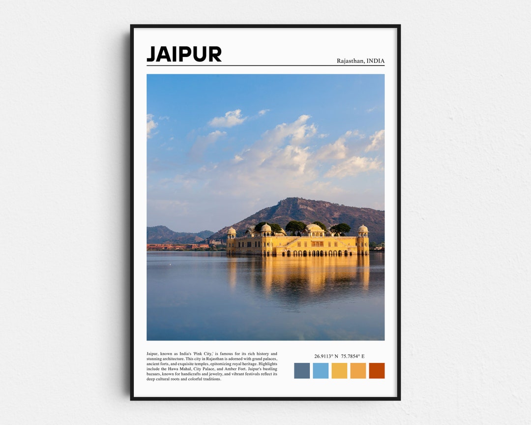 Jaipur Print, Jaipur Art, Jaipur Poster, Jaipur Photo, Jaipur Poster ...
