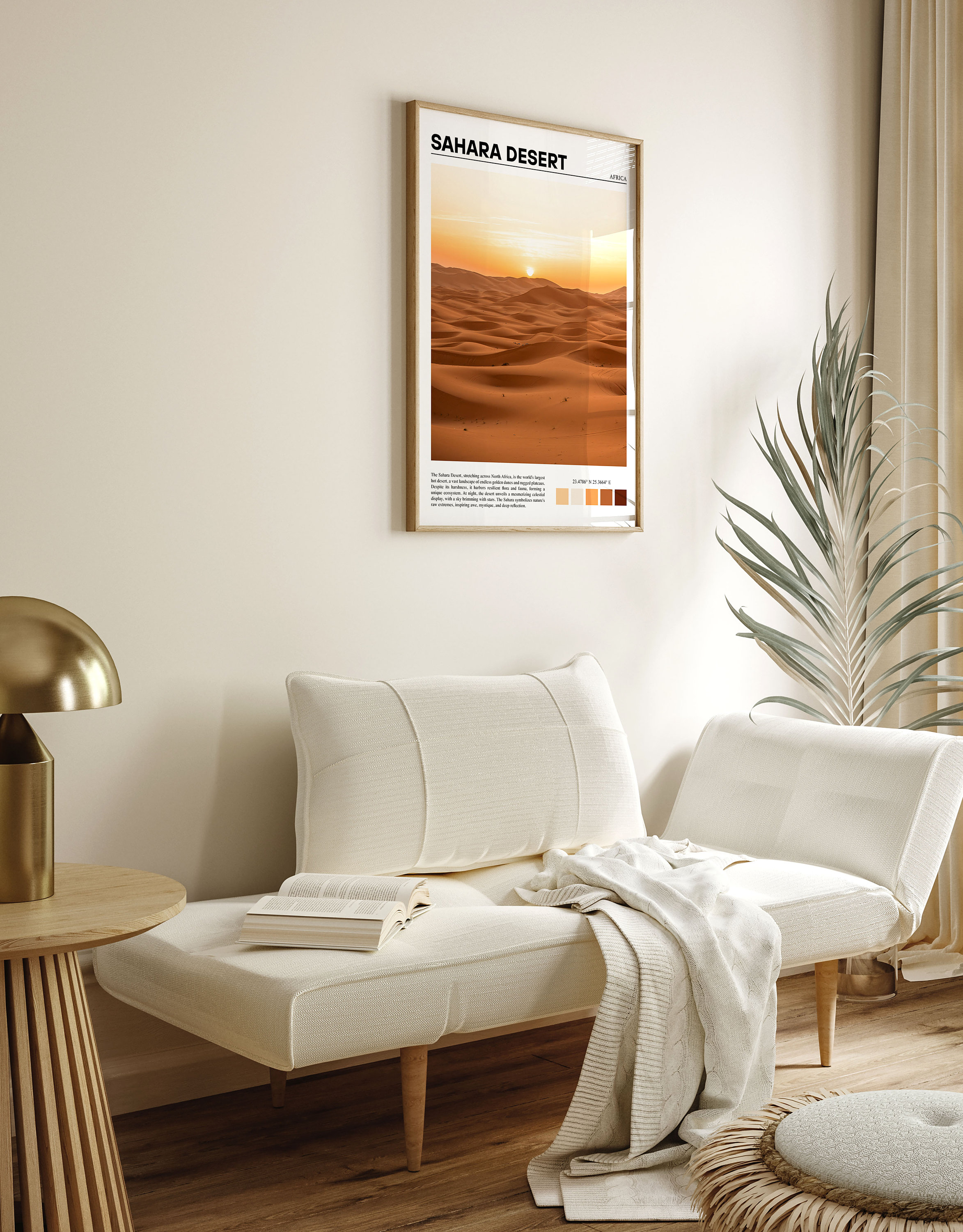 Sahara Desert Poster Sahara Desert Art Sahara Desert Print - Etsy