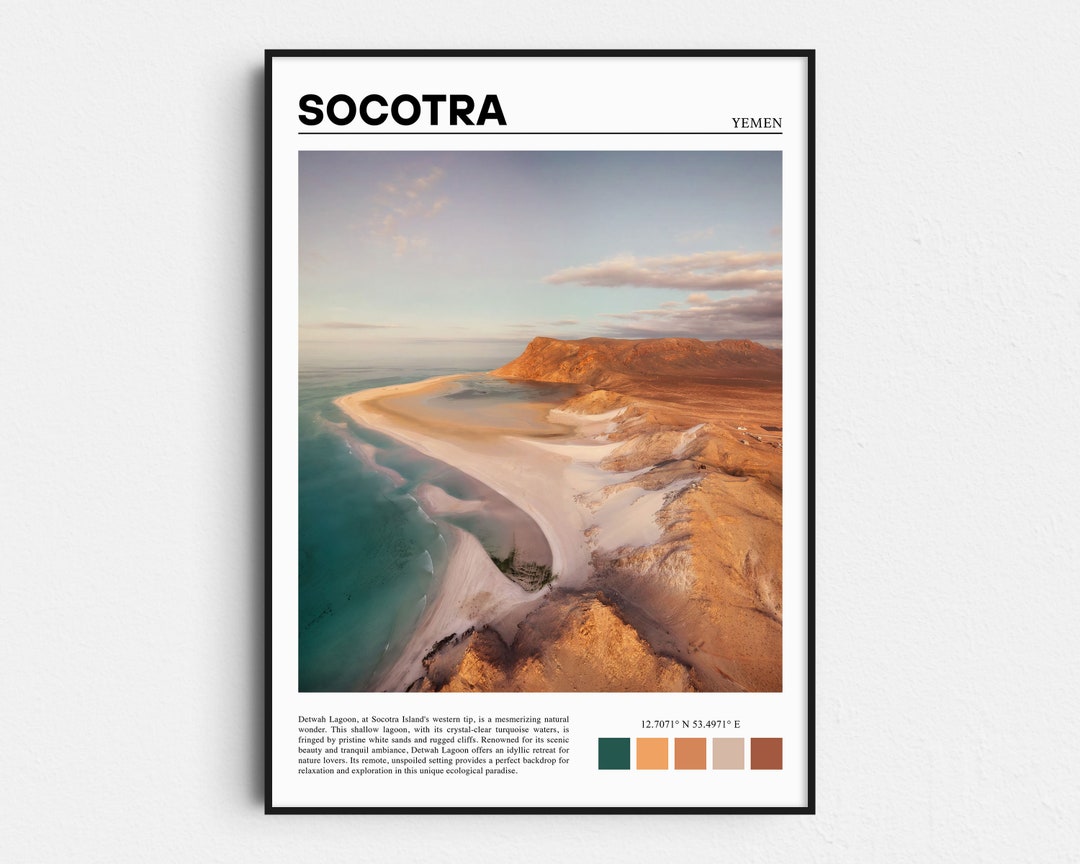 Socotra Island, Yemen Print, Yemen Photo, Yemen Wall Art, Middle East ...