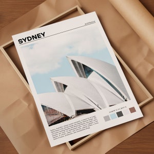Sydney Print, Sydney Poster, Sydney Wall Art, Sydney Art Print, Sydney ...