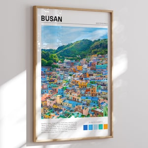 Busan Print, Busan Poster, Busan Wall Art, Busan Art Print, Busan Photo ...