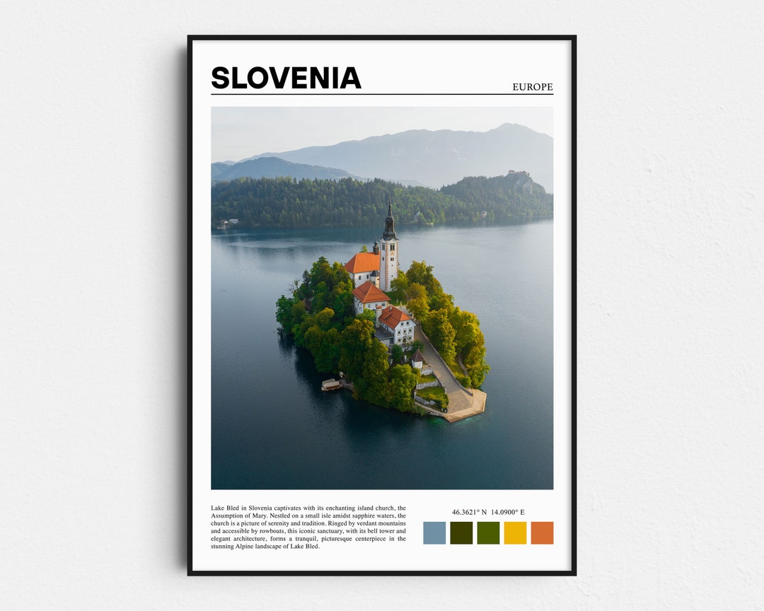 Slovenia Print, Slovenia Photo, Slovenia Poster, Slovenia Decor ...