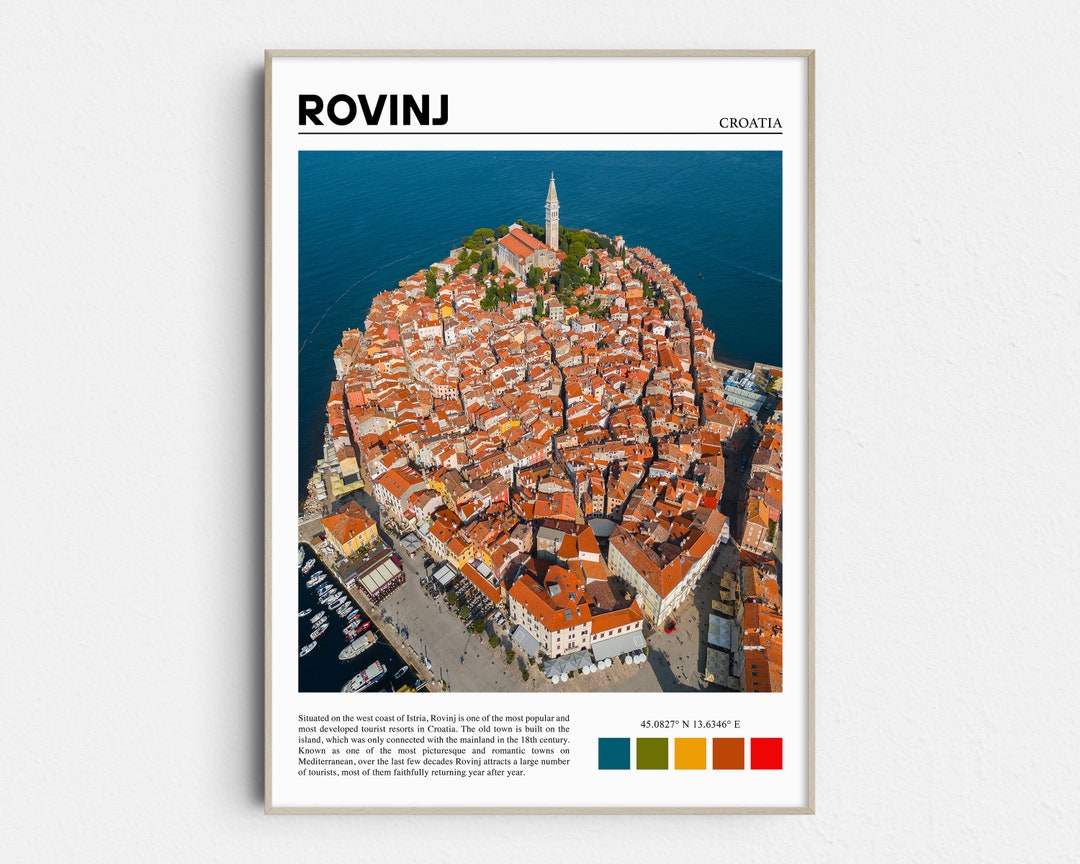 Rovinj Croatia Print, Wall Art Print, Poster, Travel Print, Travel ...