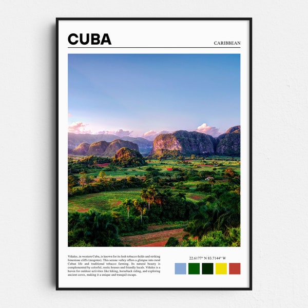 Cuba Poster - Etsy