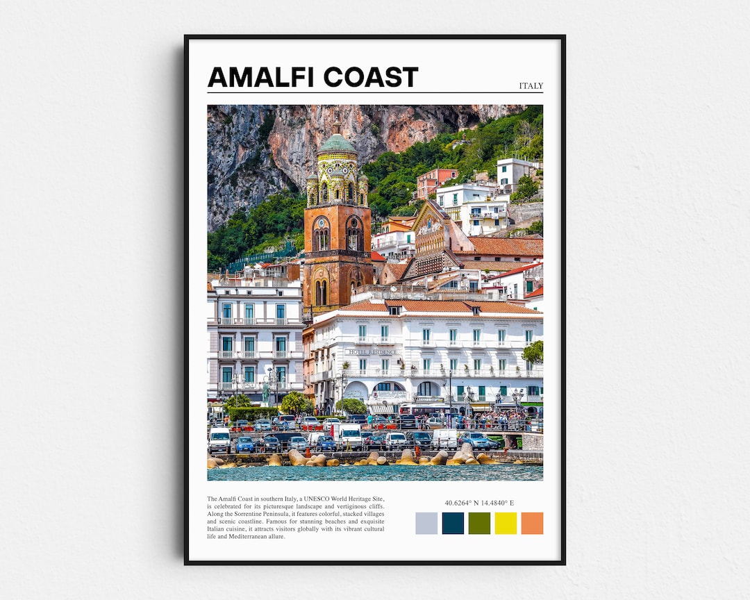 Amalfi Print, Amalfi Poster, Amalfi Wall Art, Amalfi Art Print, Italy ...