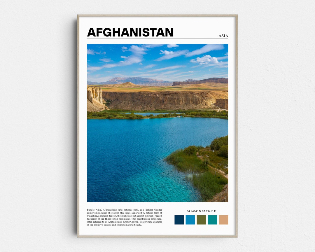 Afghanistan Print, Afghanistan Art, Afghanistan Poster, Afghanistan ...