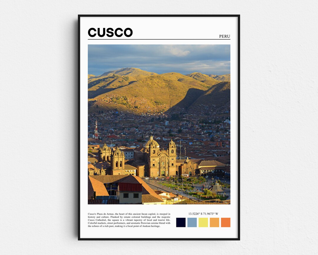 Cusco Print, Cusco Poster, Cusco Wall Art, Cusco Travel, Cusco Art ...