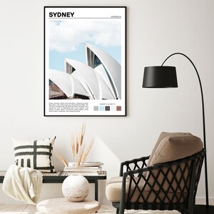 Sydney Print, Sydney Poster, Sydney Wall Art, Sydney Art Print, Sydney ...