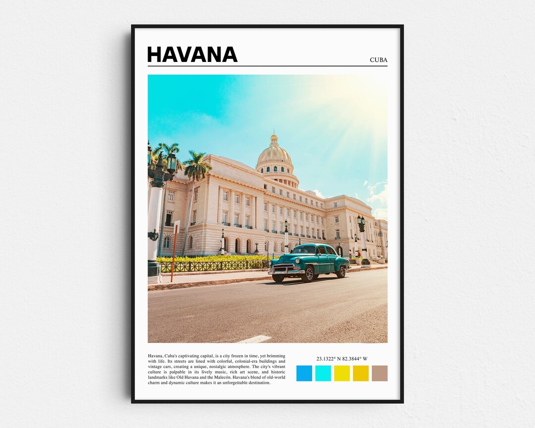 Havana Print, Havana Wall Art, Havana Poster, Havana Photo, Havana ...
