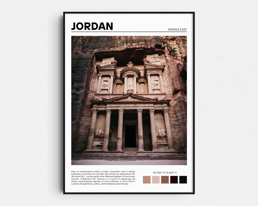 Jordan Print, Jordan Poster, Jordan Wall Art, Jordan Art Print, Jordan ...