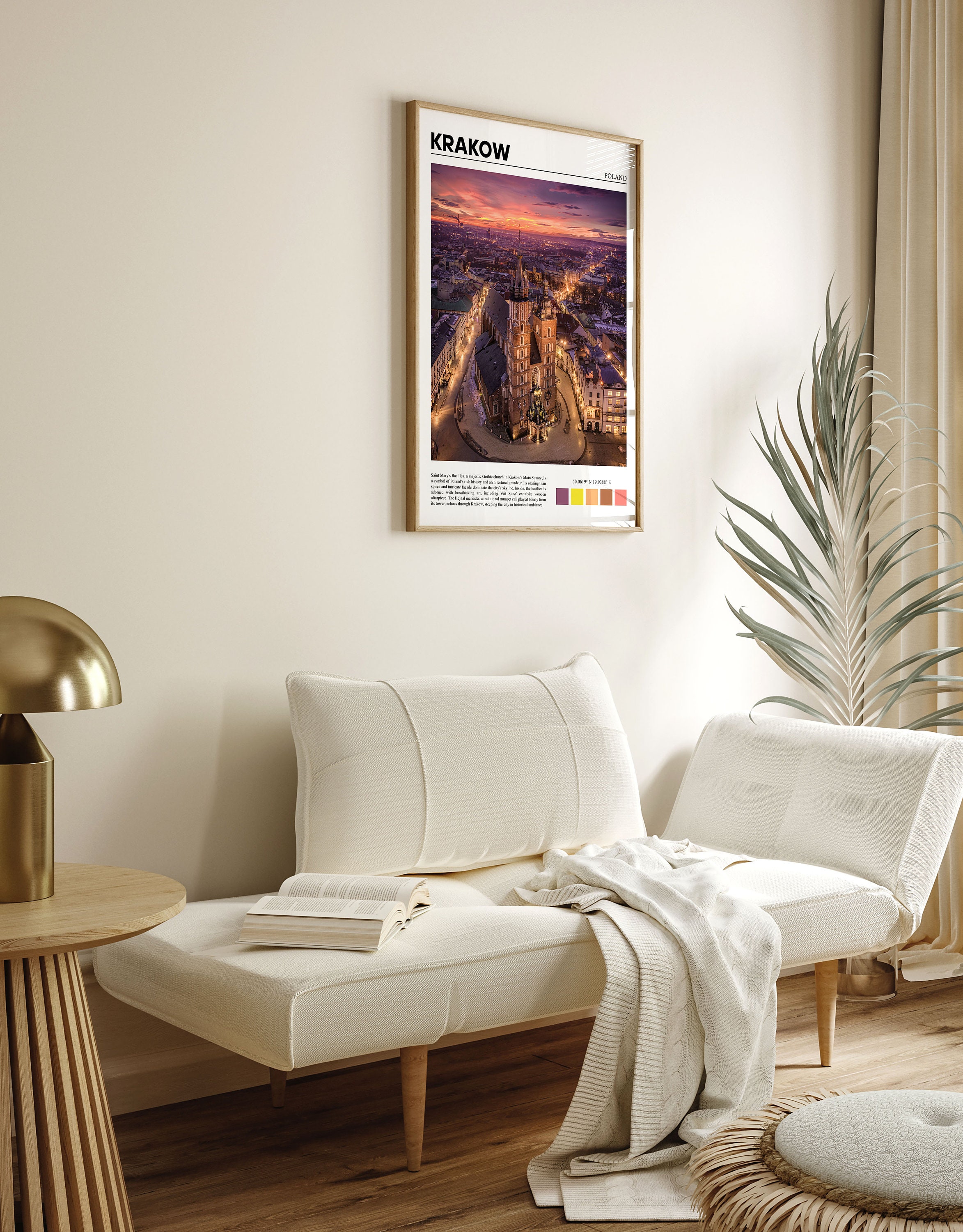 Krakow Print, Krakow Poster, Krakow Wall Art, Krakow Art Print, Krakow ...