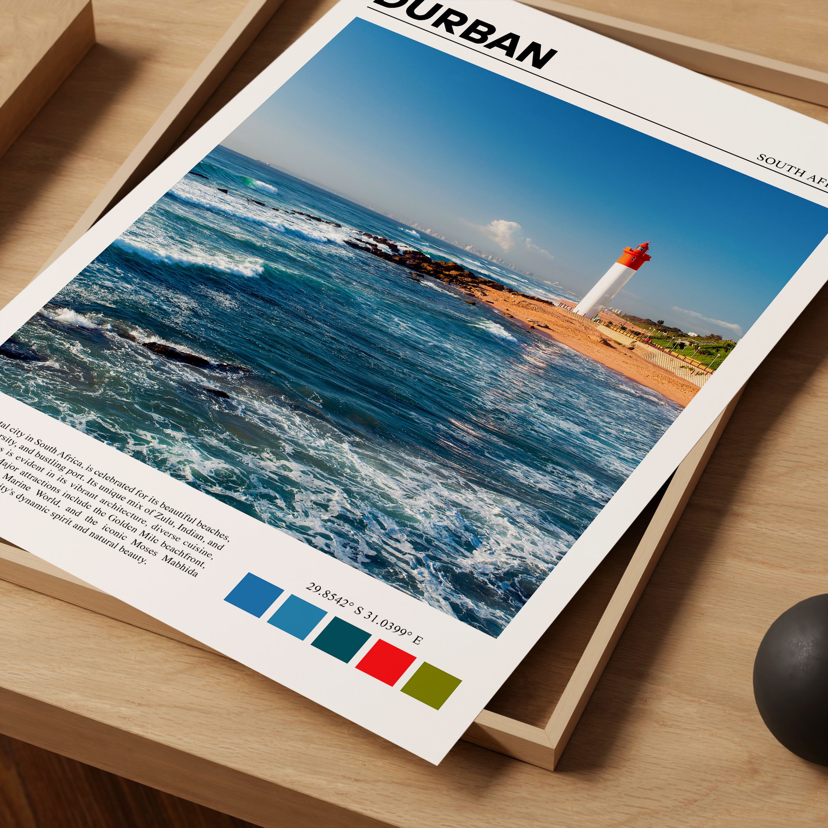 Durban Print, Durban Poster, Durban Wall Art, Durban Art Print, Durban ...