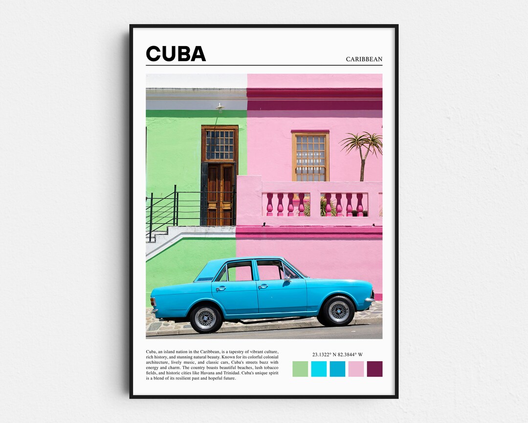 Cuba Print, Cuba Poster, Cuba Wall Art, Cuba Photo, Cuba Travel Gift ...