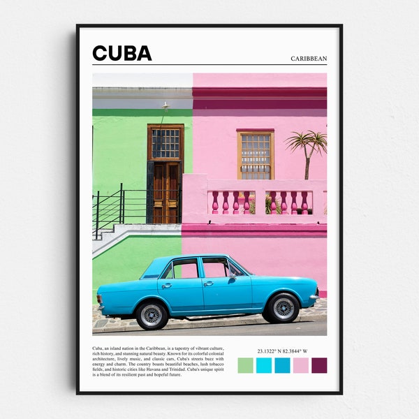 Cuba Poster - Etsy