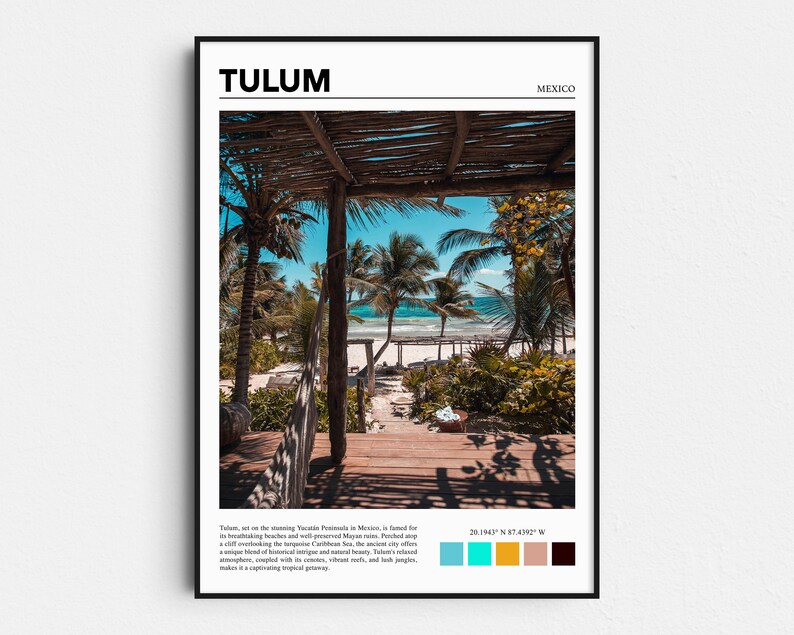 Tulum Print, Tulum Wall Art, Tulum Poster, Tulum Photo, Tulum Poster ...