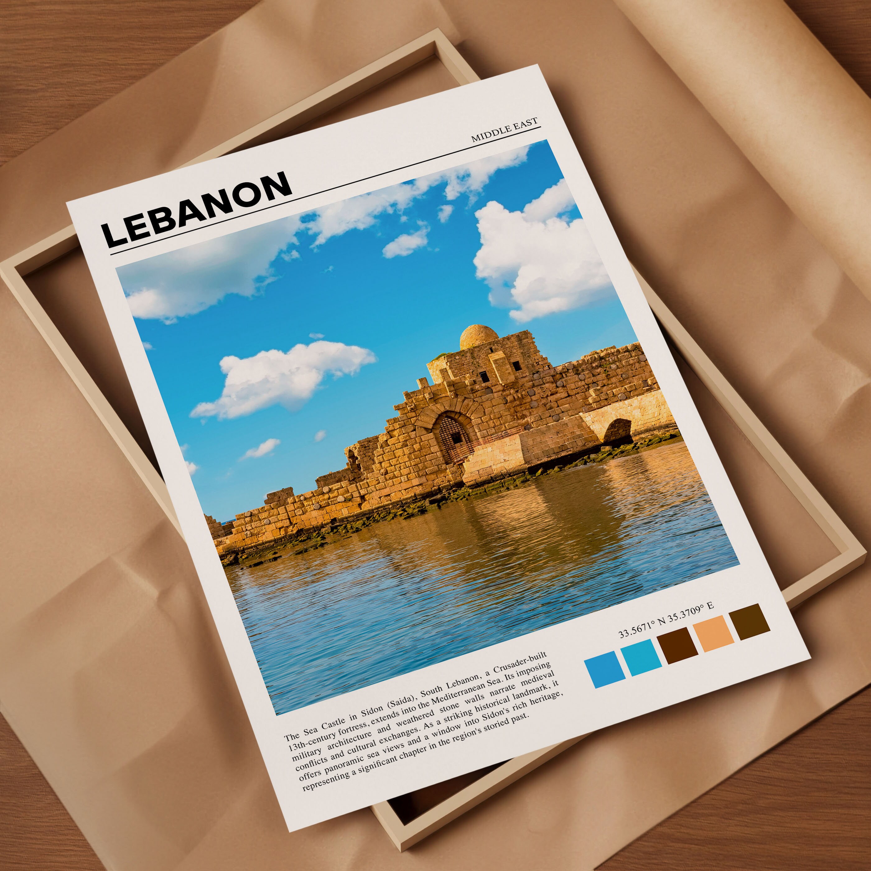 Lebanon Print, Lebanon Poster, Lebanon Wall Art, Lebanon Art Print ...