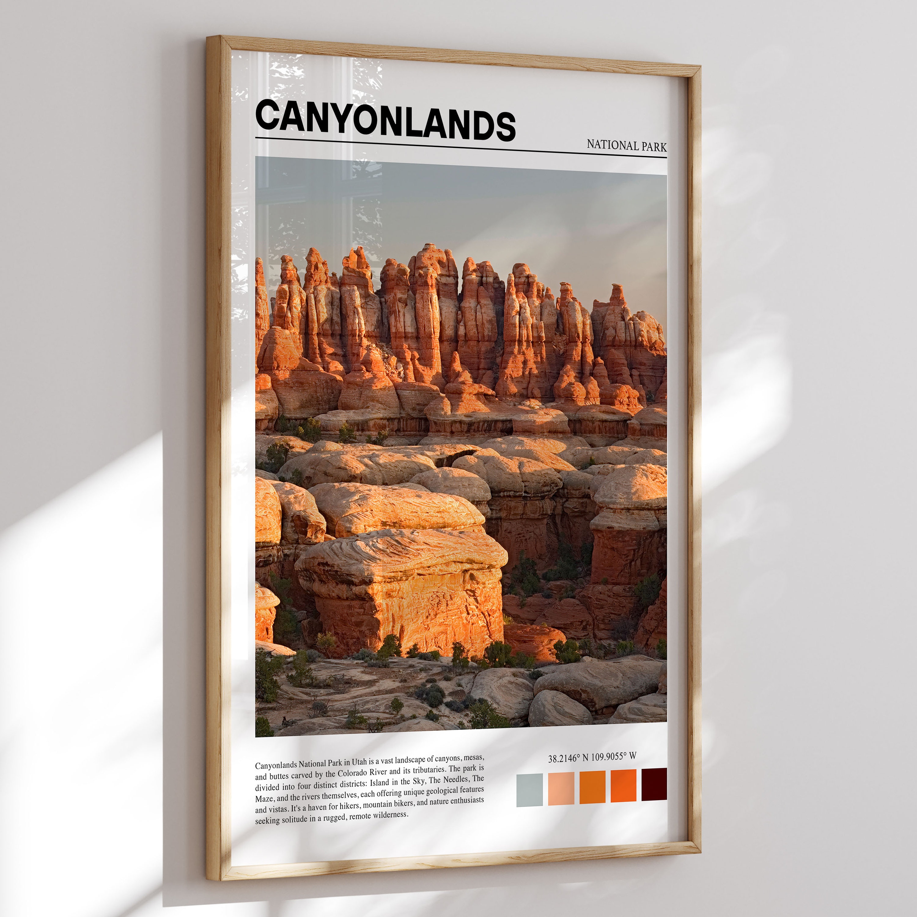 Canyonlands National Park Print, Canyonlands Poster, Canyonlands Wall ...