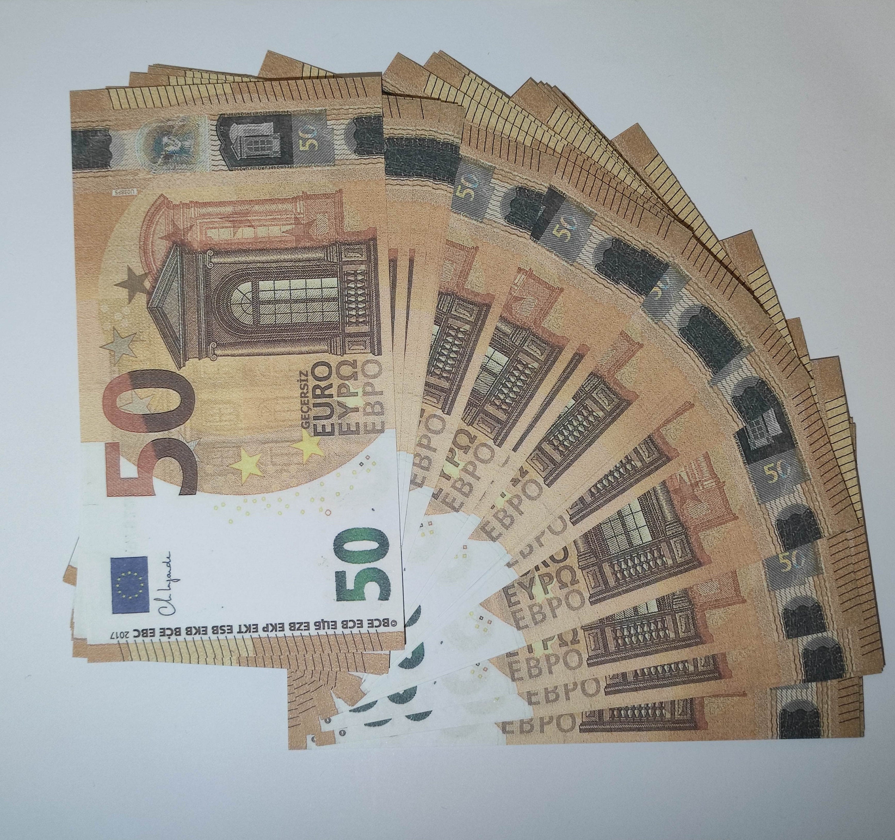 Realistic Prop Money Set for Videos Education Dummy Movie Cash Enhance ...