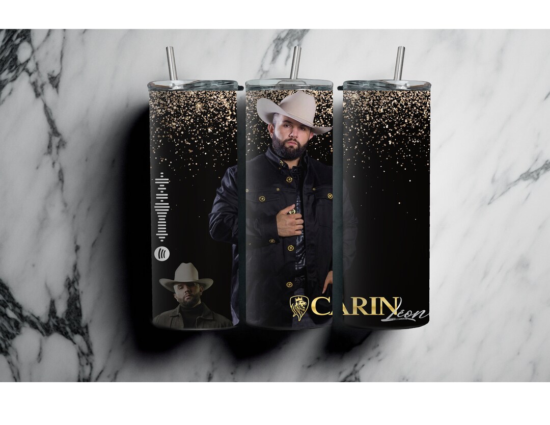 Carin Leon Tumbler Wrap, Mexican Singer Tumbler Wrap, Carin Leon ...