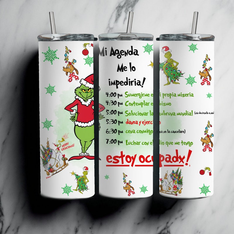 Agenda del grinch - Etsy México