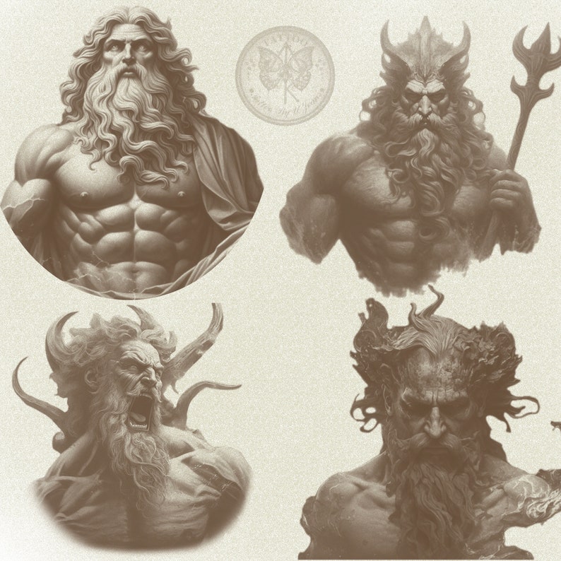 300 Greek Gods & Monsters Procreate Brushes (digital Download) - Etsy