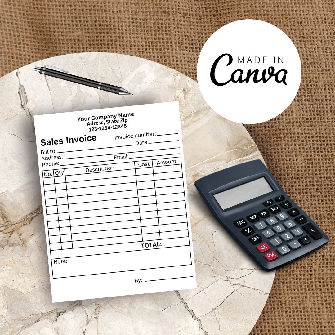 Invoice Template | Invoices Templates Business Invoice Form Editable ...