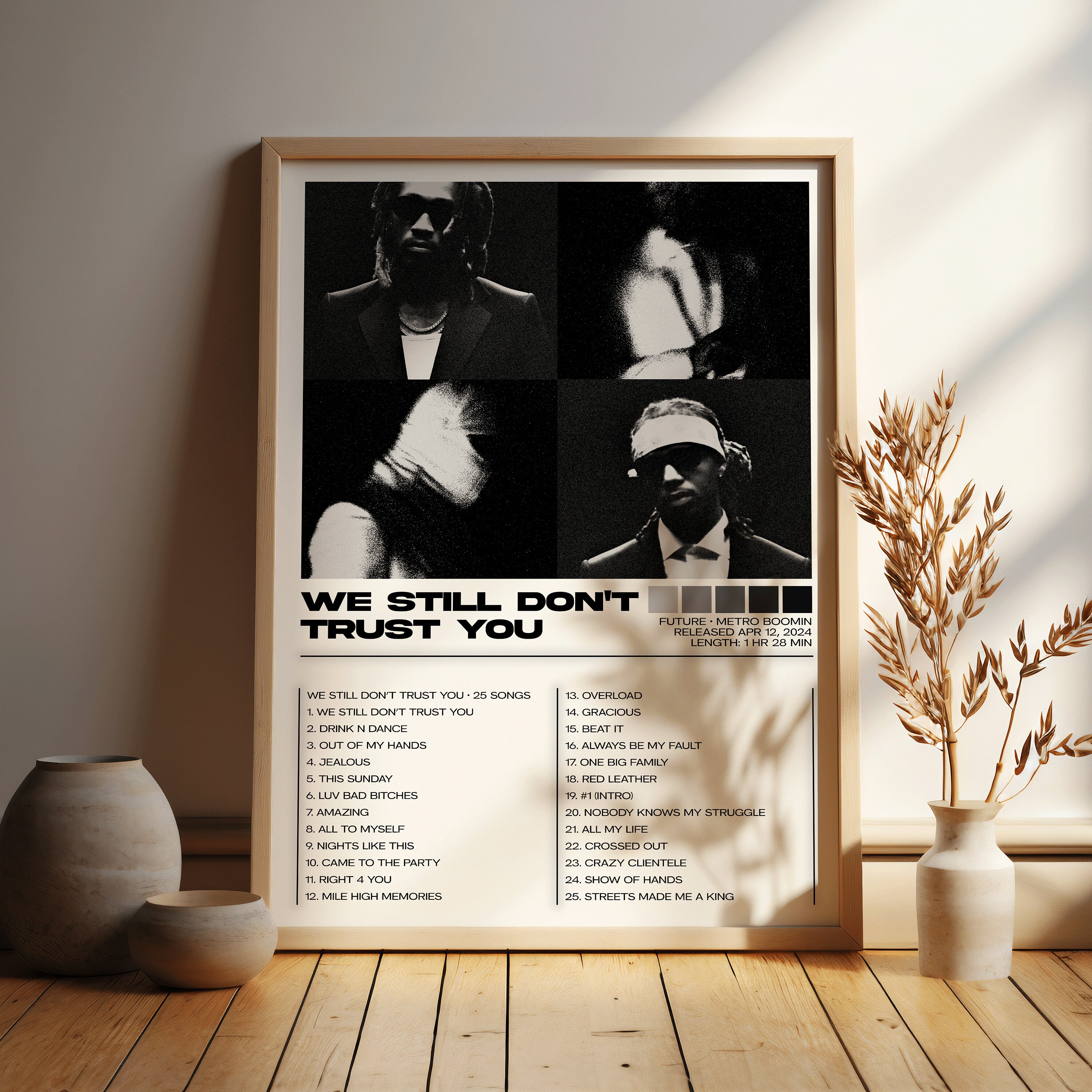 Metro Boomin Posters 3 Pack, Metro Boomin Album Art Cover Wall Print ...