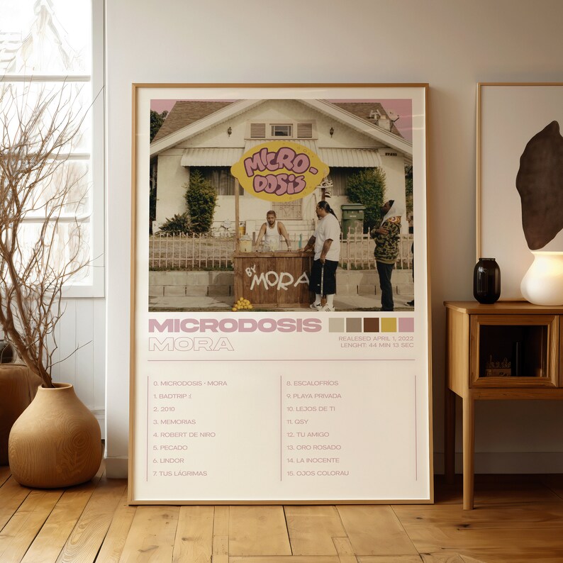 Mora Posters 3 Pack, Mora Album Art Cover Wall Print Painting, Mora ...