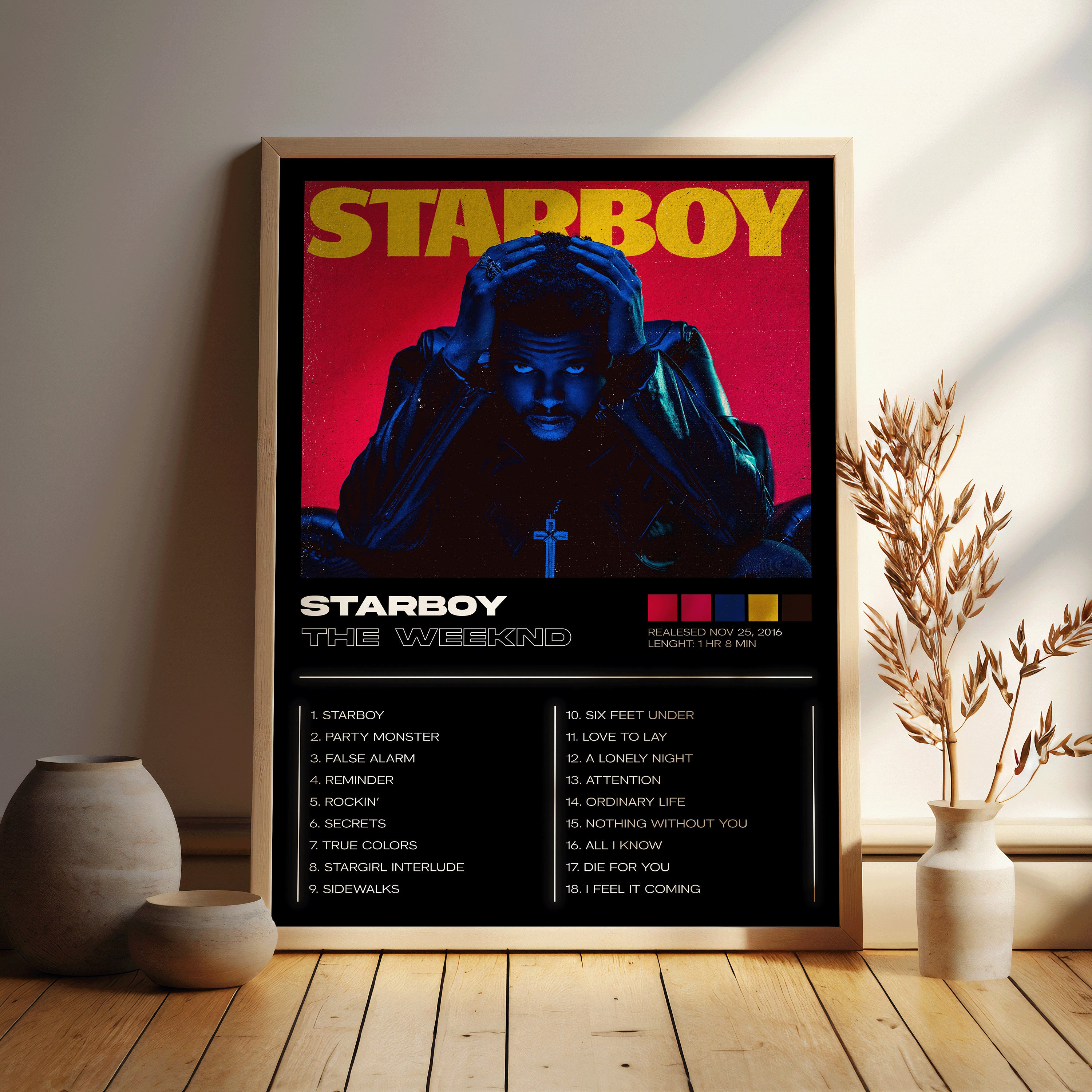 The Weeknd Posters 3 Pack, the Weeknd Album Art Cover Wall Print ...